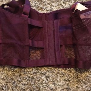 Victoria's Secret | Intimates & Sleepwear | Brand New Vs Bra Maroon ...